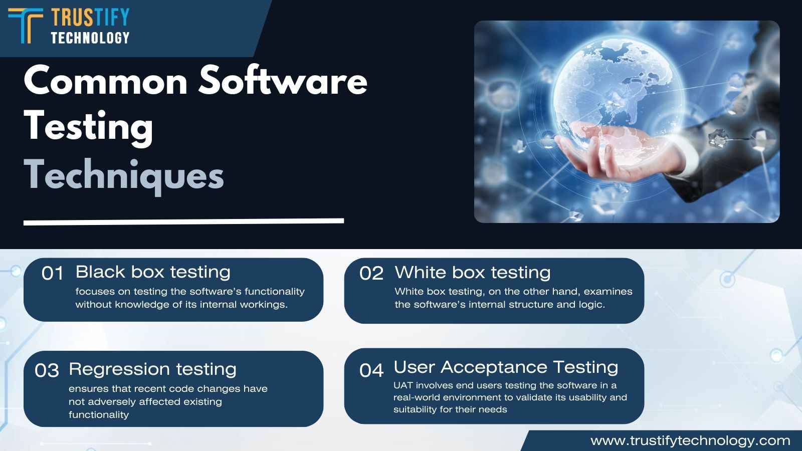 Software Testing Help Ensuring Quality In Software Development Trustify Technology